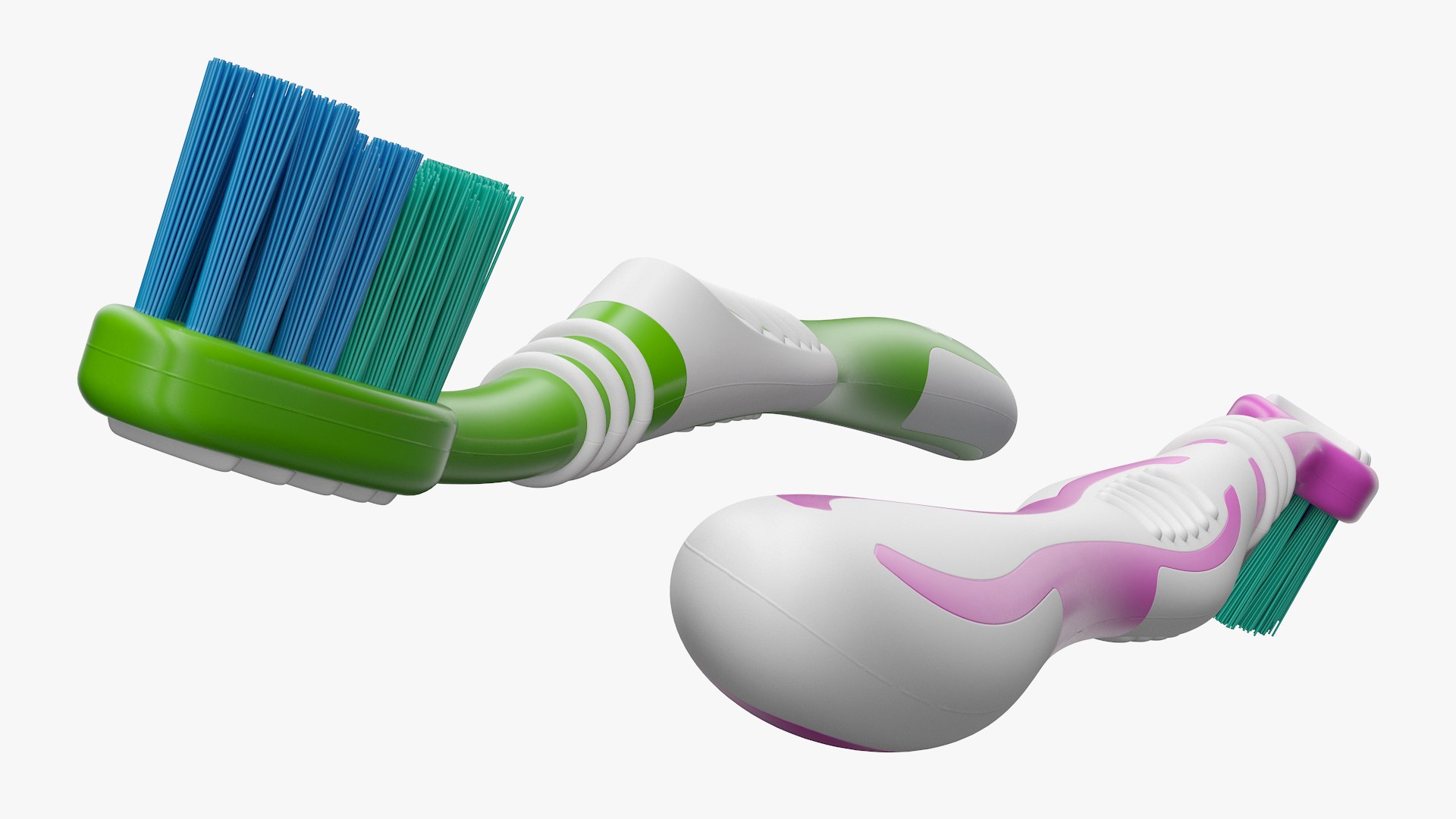 Colgate Toothbrush 02 3D Model - TurboSquid 1846666