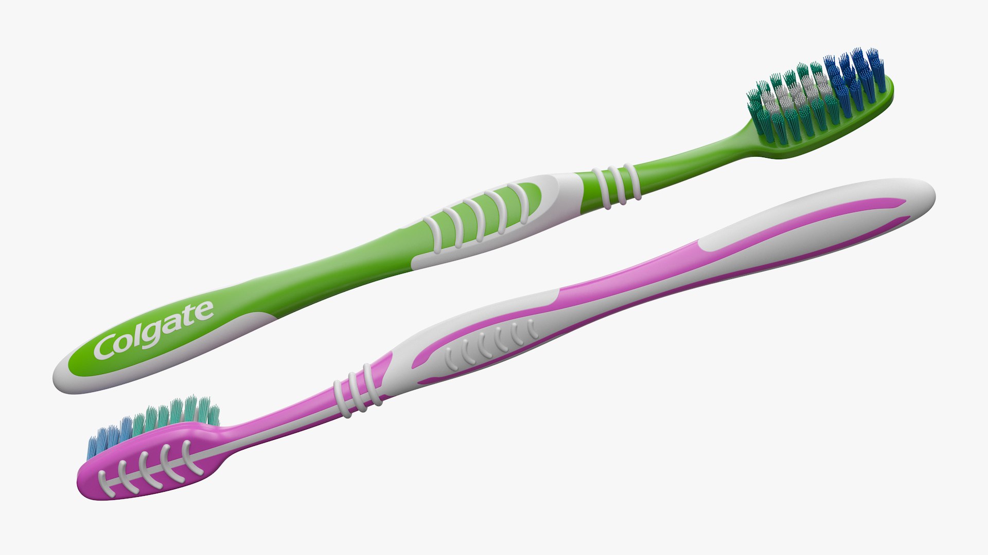 Colgate Toothbrush 02 3D Model - TurboSquid 1846666