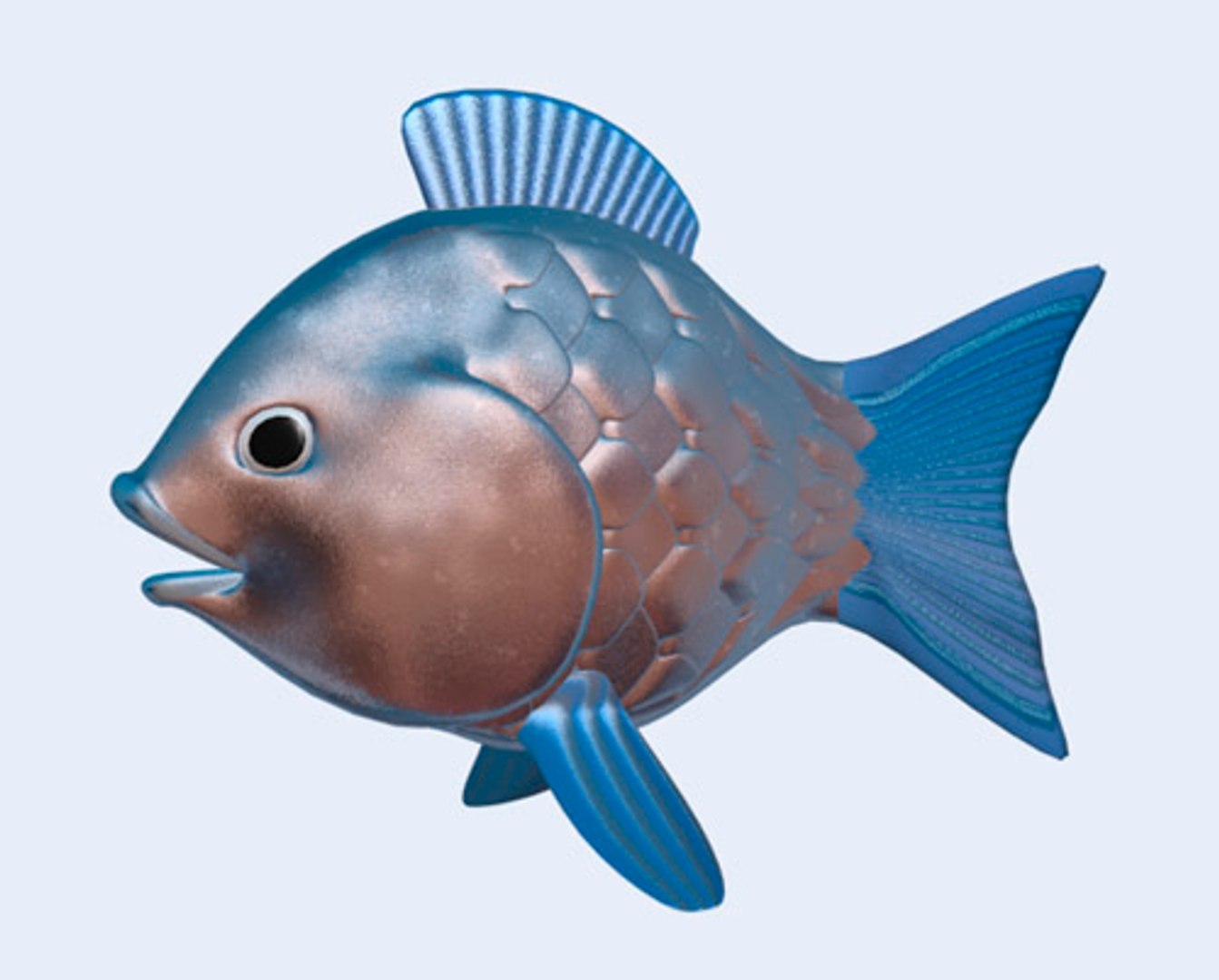 3d fish model