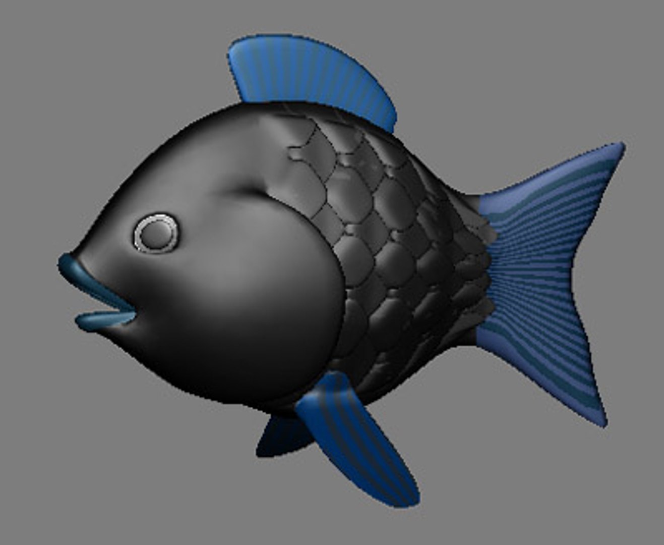 3d fish model