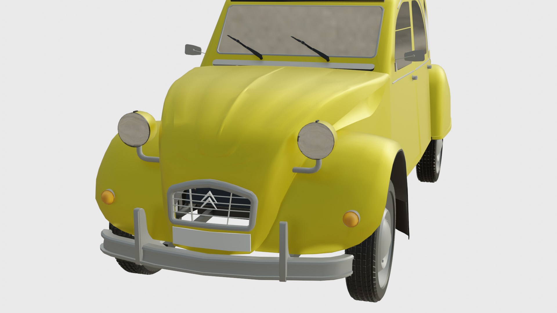 CITREON 2CV 3D - TurboSquid 1837778