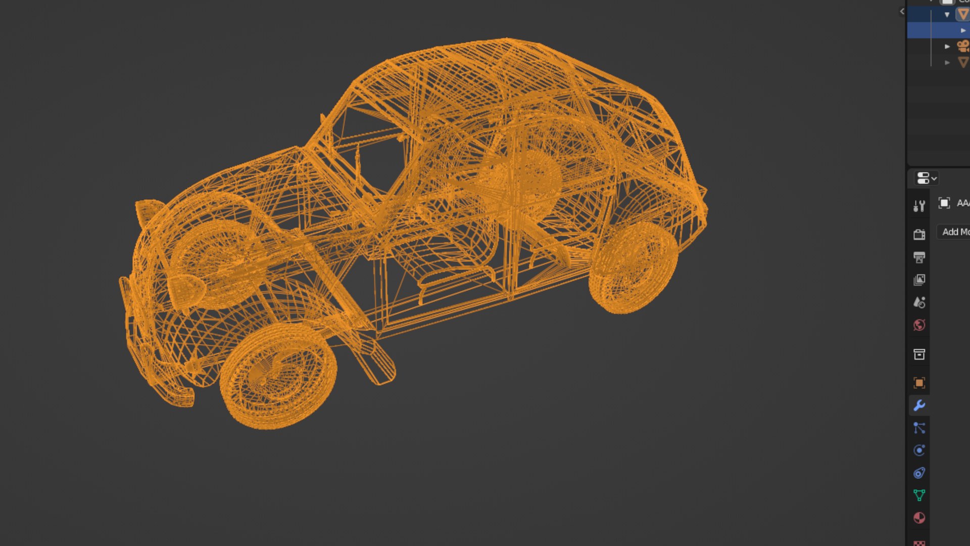 CITREON 2CV 3D - TurboSquid 1837778