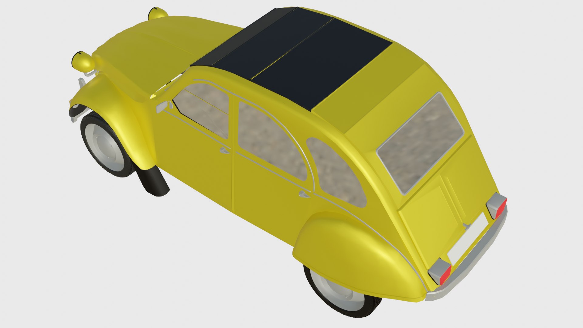 CITREON 2CV 3D - TurboSquid 1837778