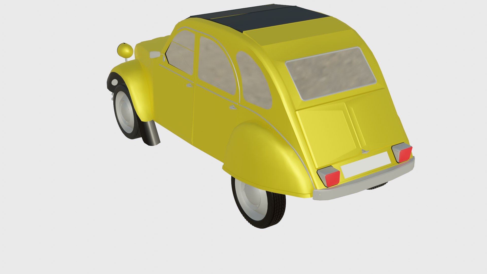 CITREON 2CV 3D - TurboSquid 1837778