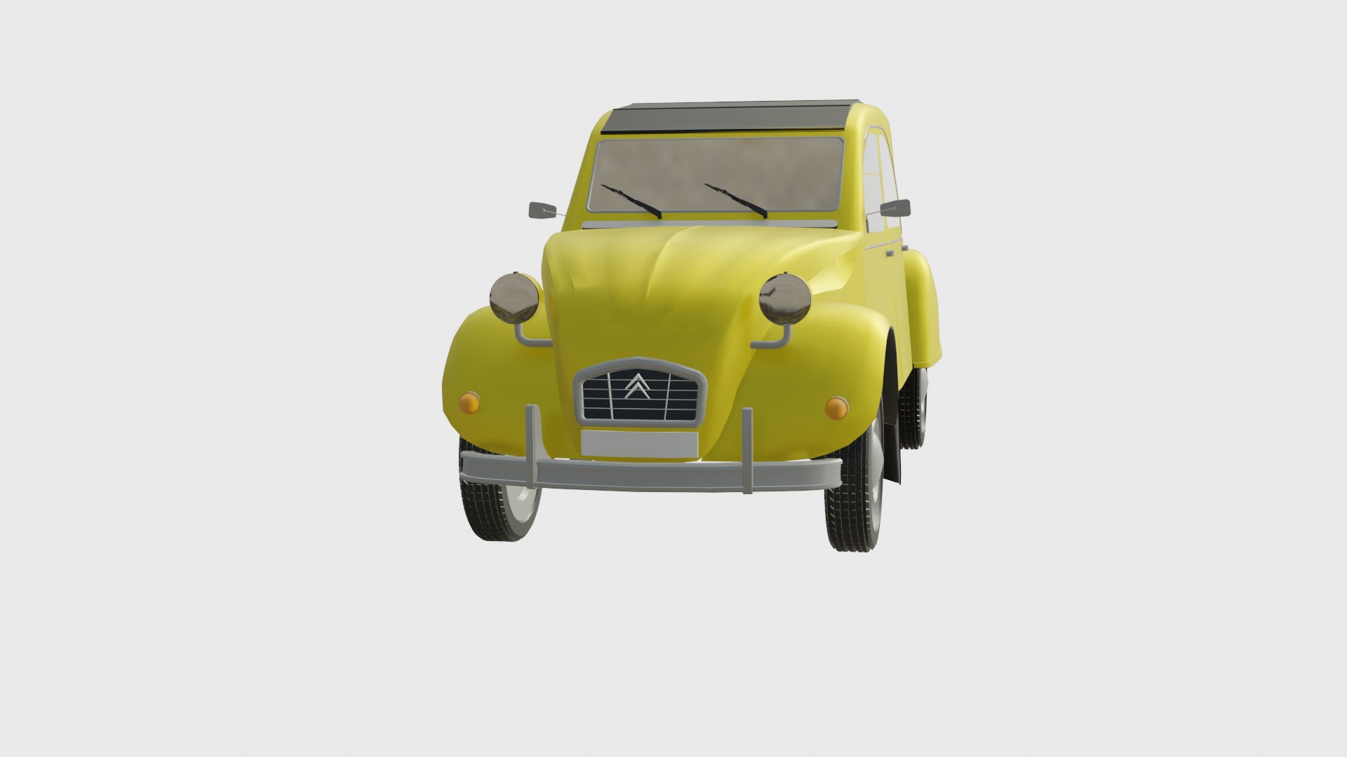 CITREON 2CV 3D - TurboSquid 1837778