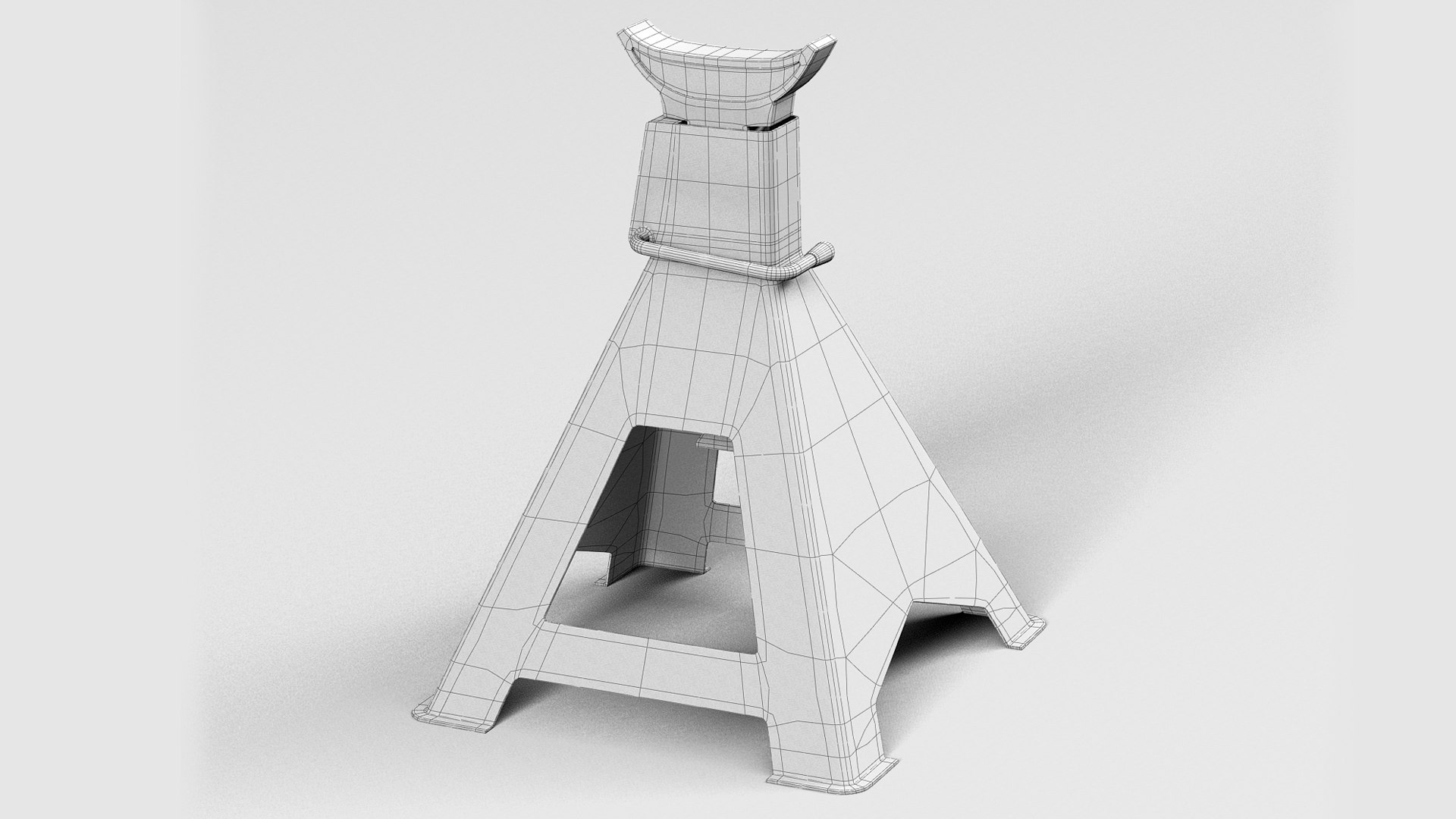 Jack Stand 3D Model - TurboSquid 1668269