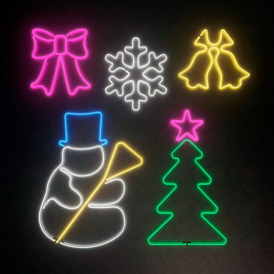 3D Light Modules Set 093 Neon - TurboSquid 1805112