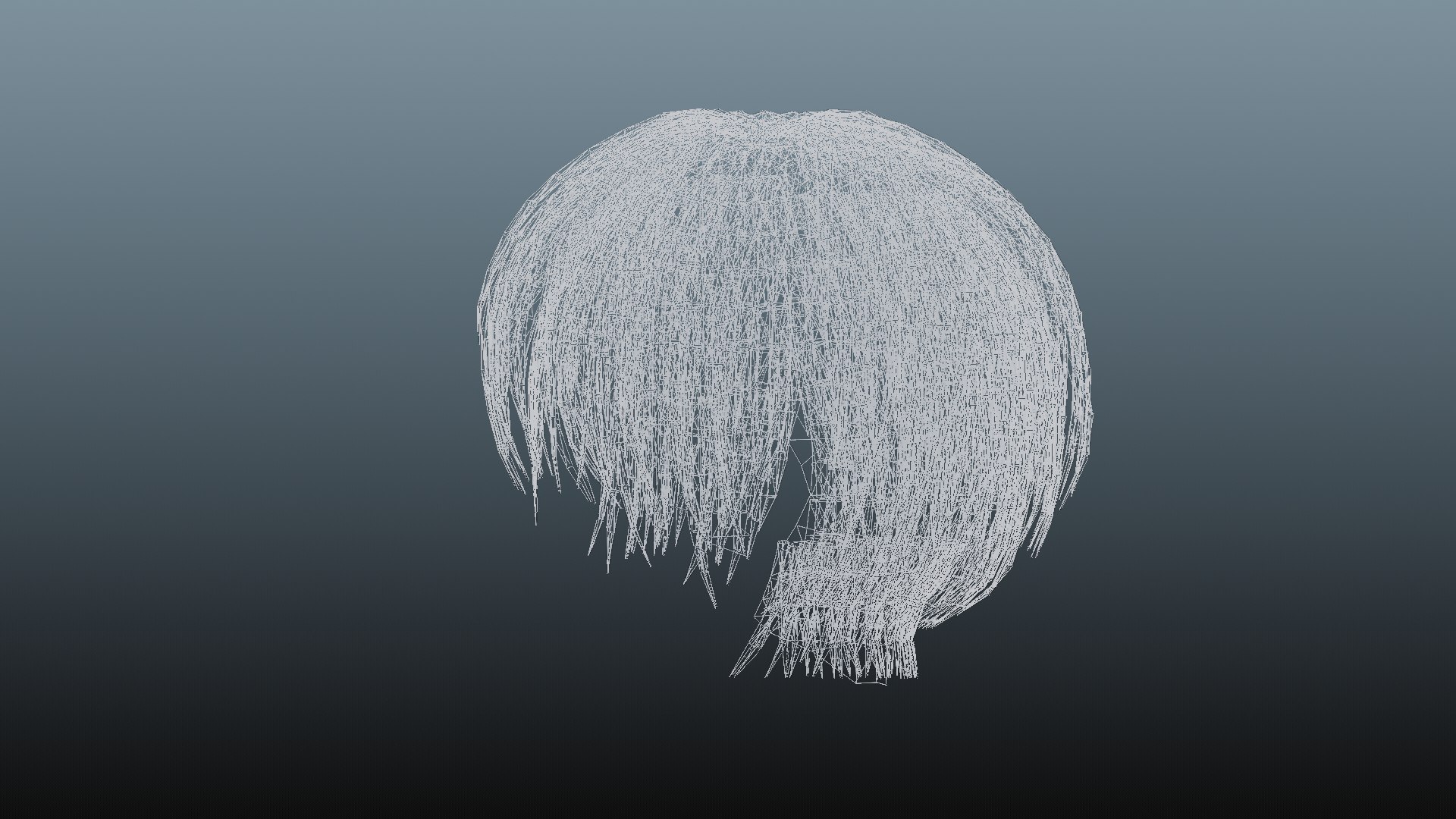Female Hair 3D Model - TurboSquid 2076378