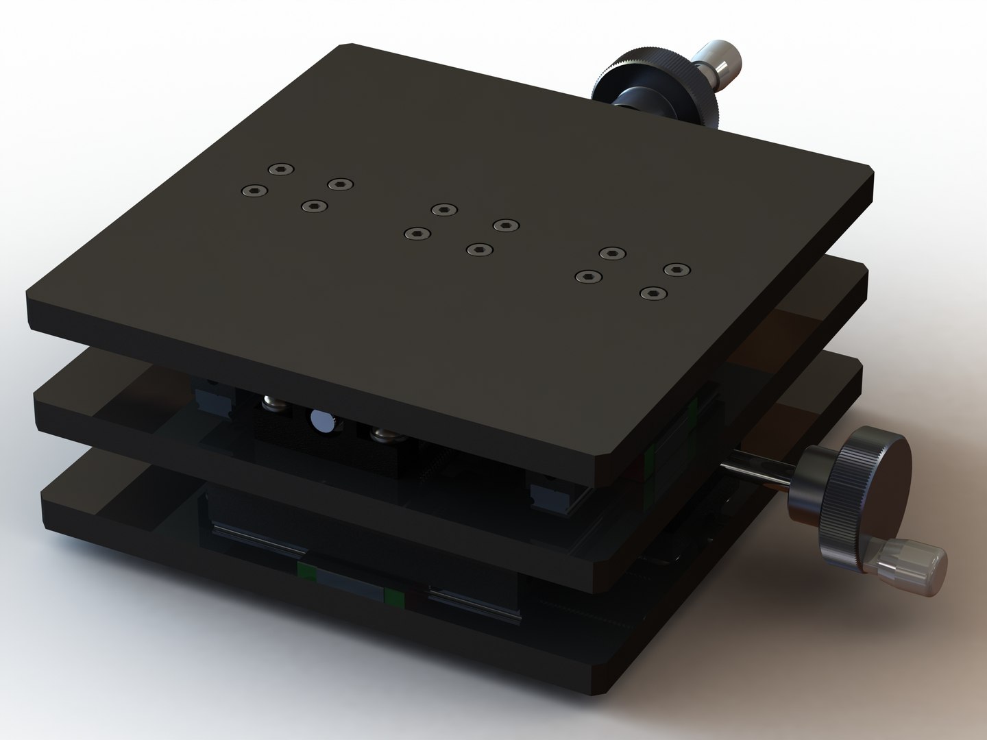 Custom Manual XY Table 3D - TurboSquid 2177118