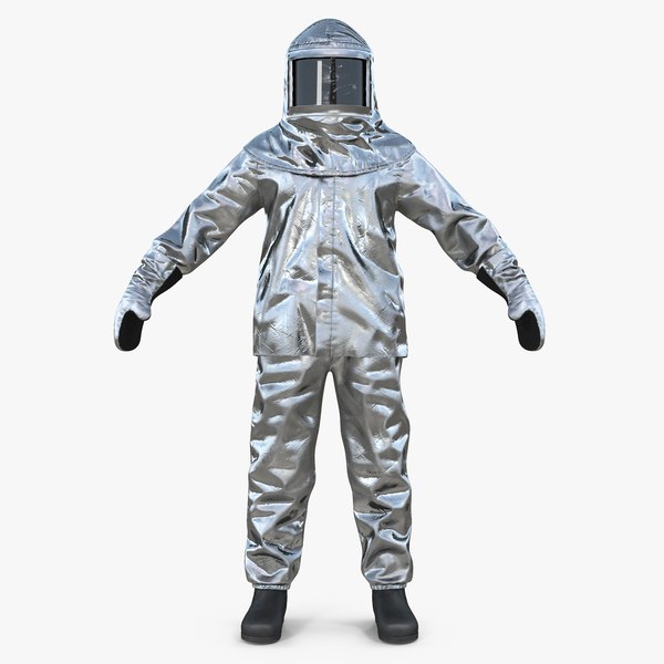 3D aluminized proximity suit - TurboSquid 1195711