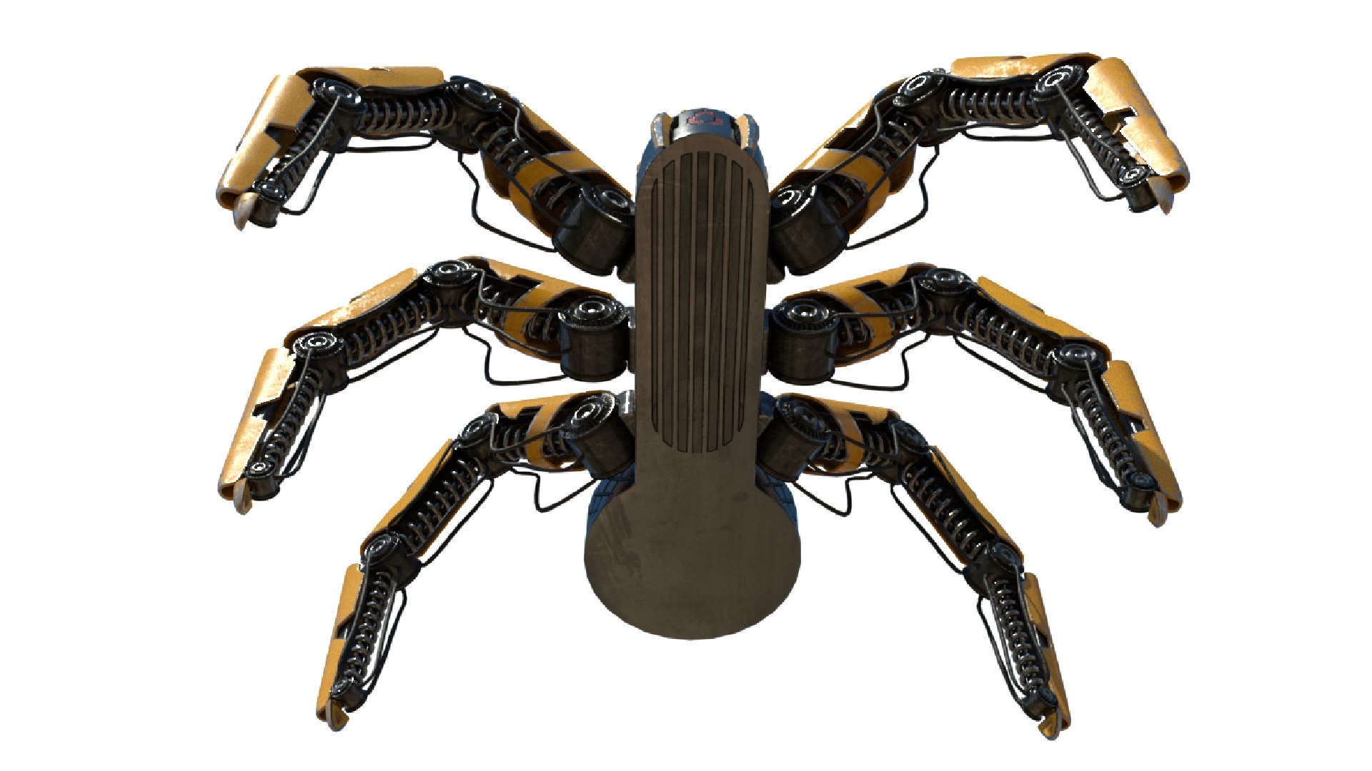 Mecha Spider Robot 3D Model - TurboSquid 2294547