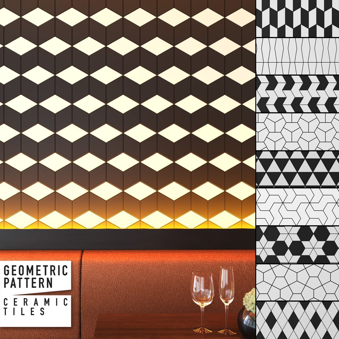 3D seamless ceramic tiles 15 - TurboSquid 1236314