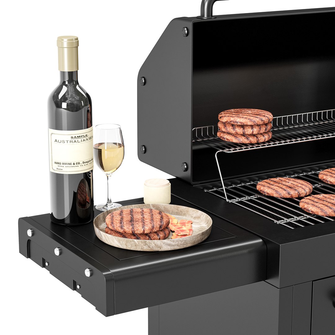 3D Barbecue 30 model - TurboSquid 2073072