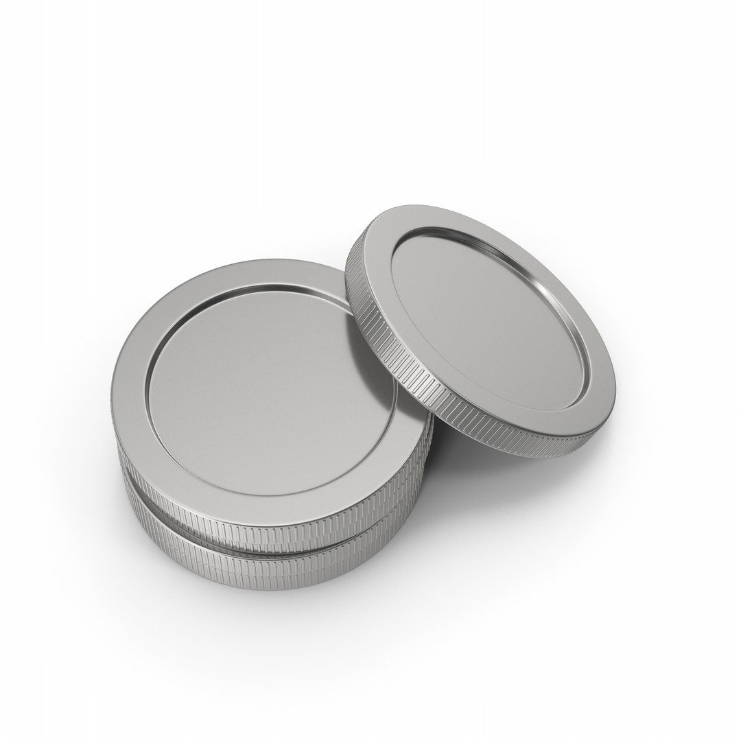 3D Coins Stack - TurboSquid 2228599