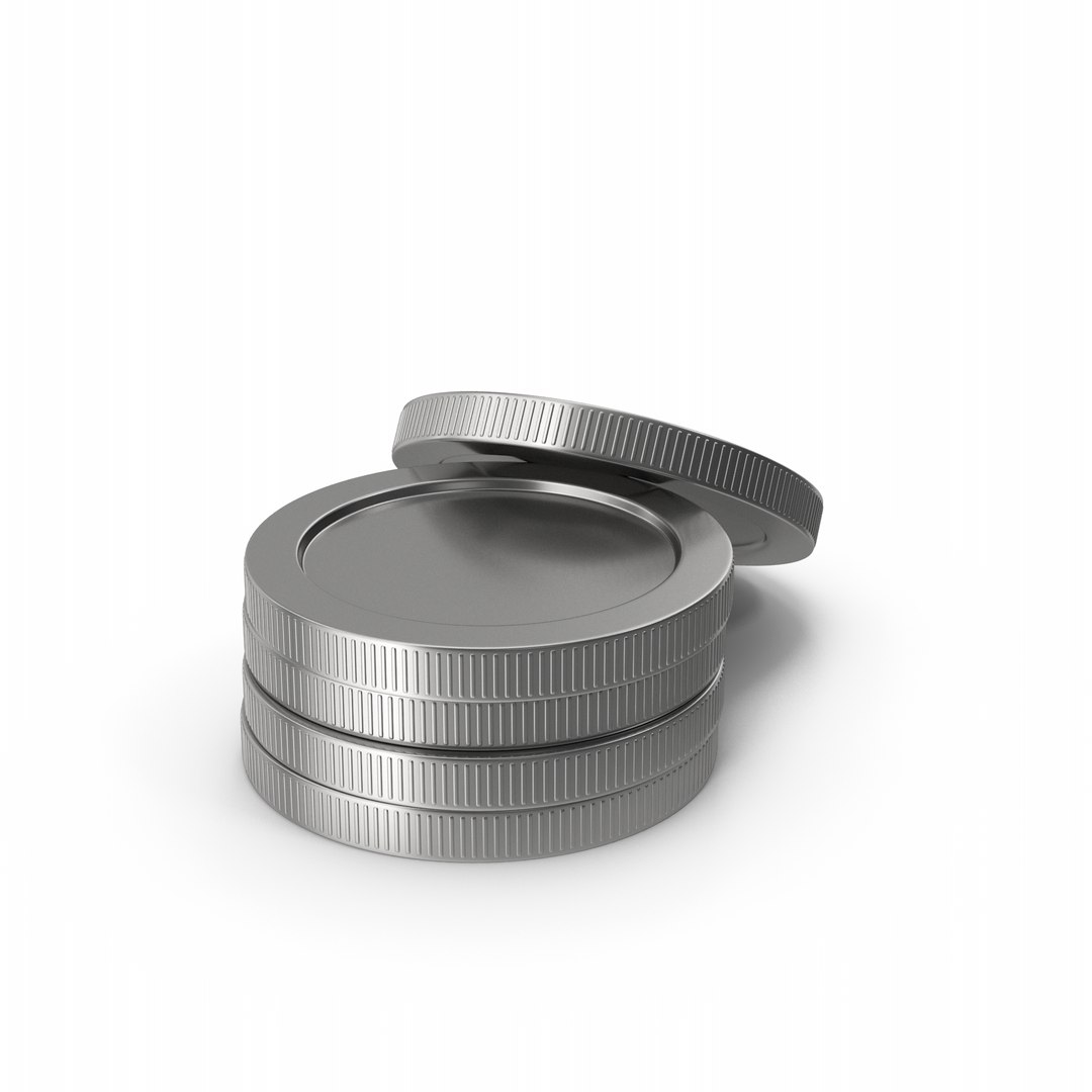 3D Coins Stack - TurboSquid 2228599