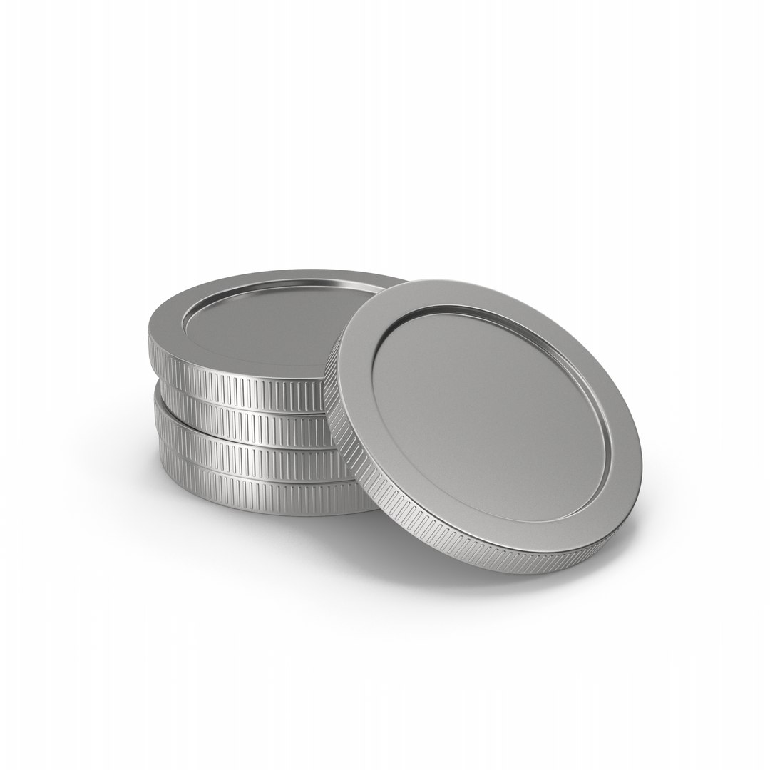 3D Coins Stack - TurboSquid 2228599