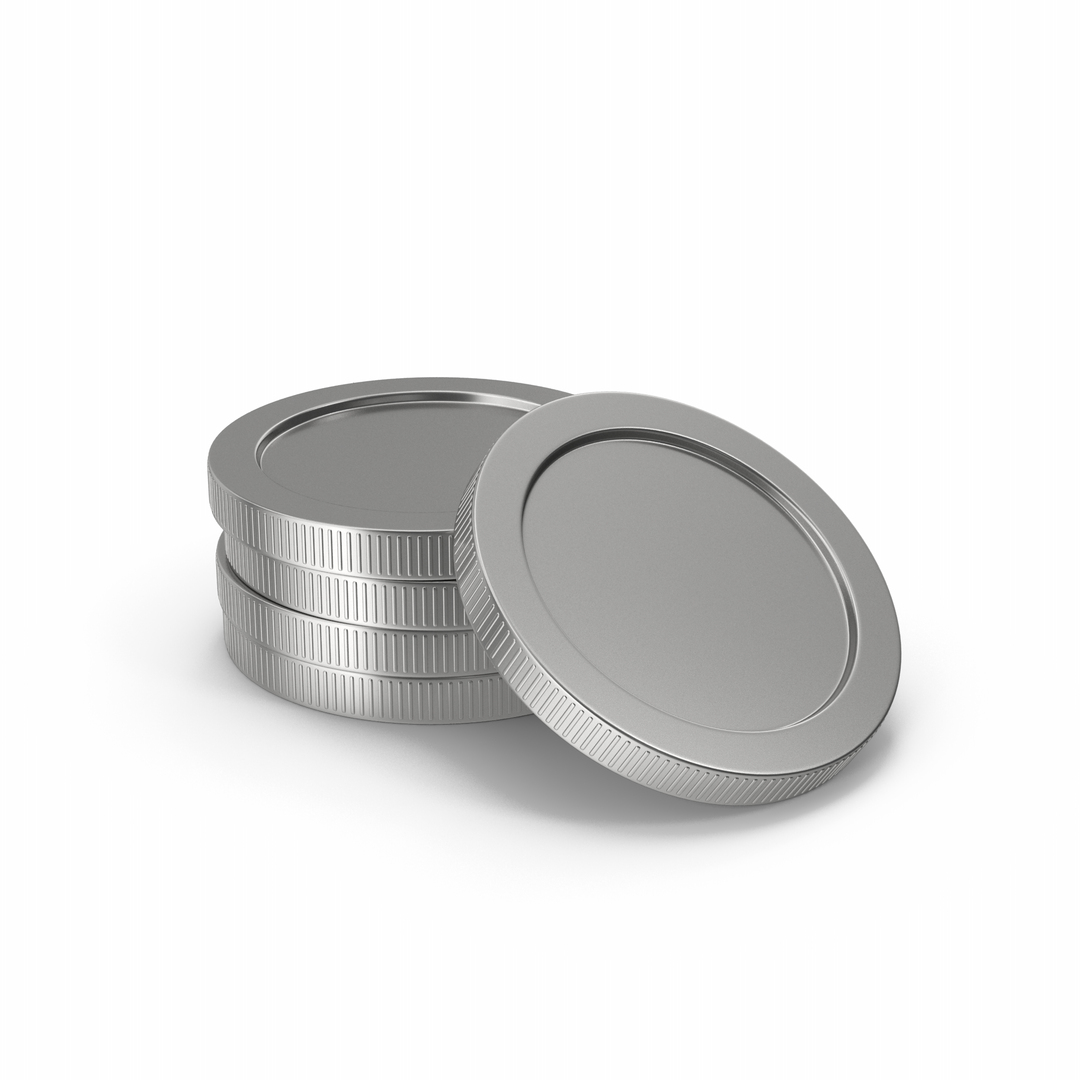 Münzen Stapel 3D-Modell - TurboSquid 2228599