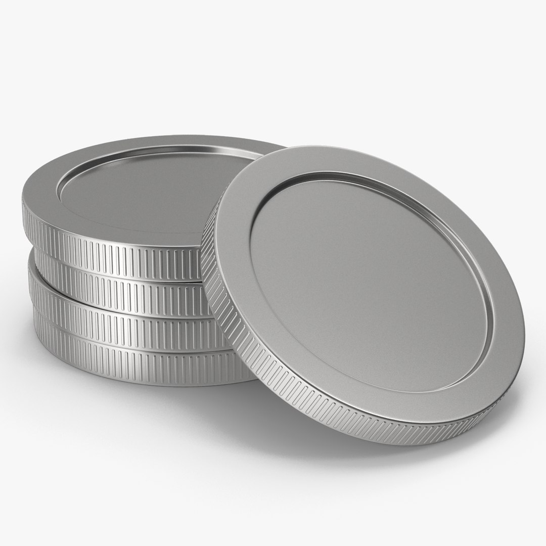 Münzen Stapel 3D-Modell - TurboSquid 2228599