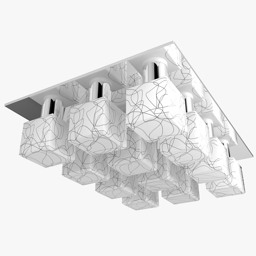3d architectural light model