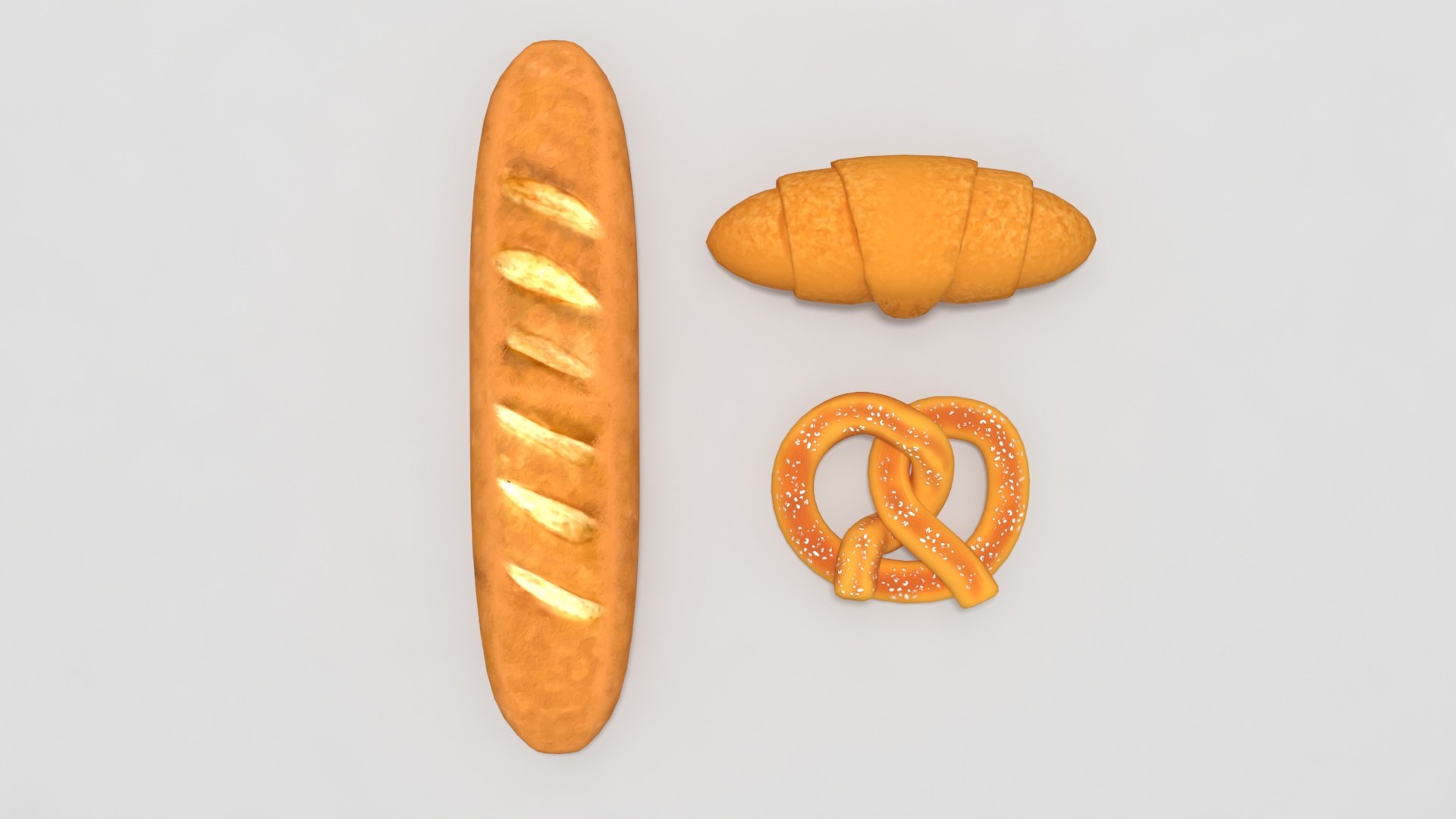 Bake 3D Model - TurboSquid 2204352