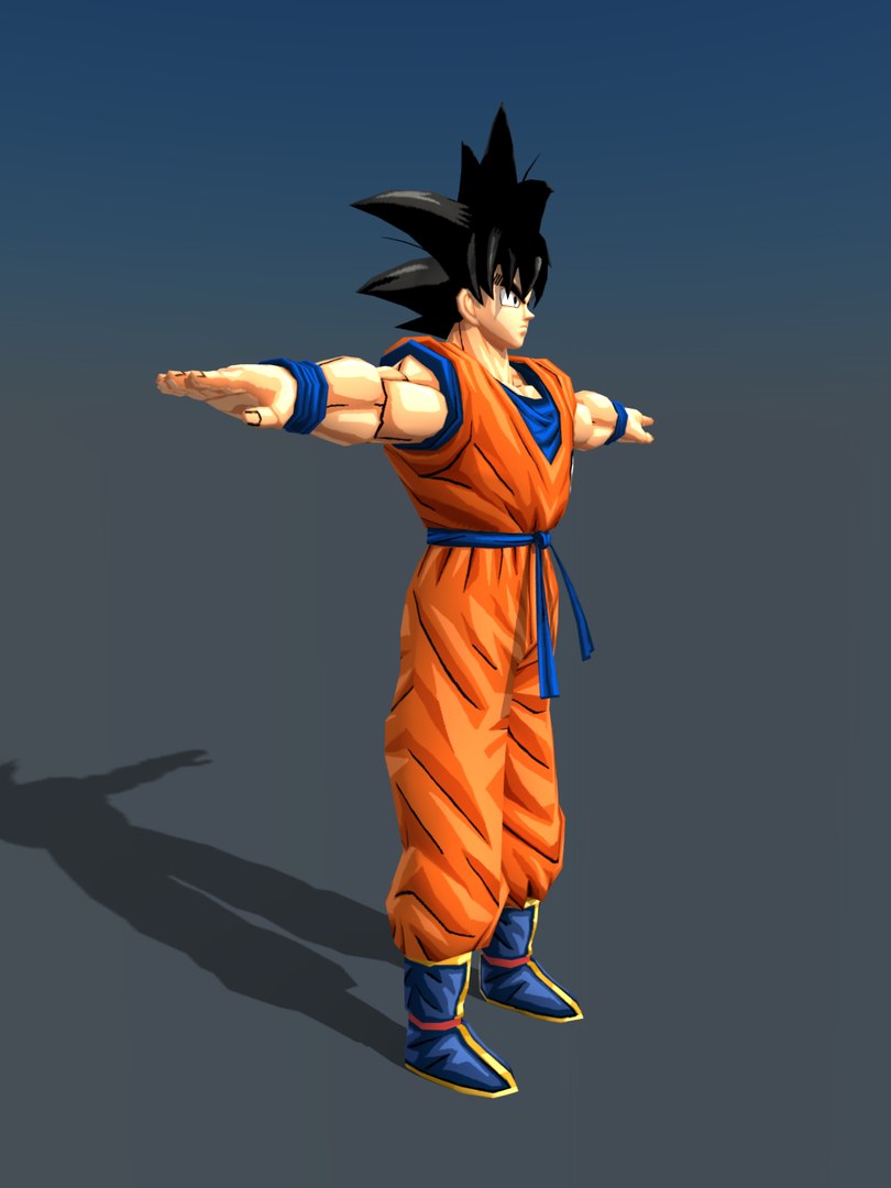 Character Goku Rigged 3D - TurboSquid 1163302