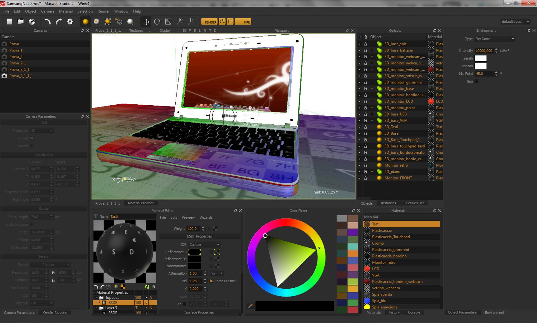 3d Laptop Netbook N220