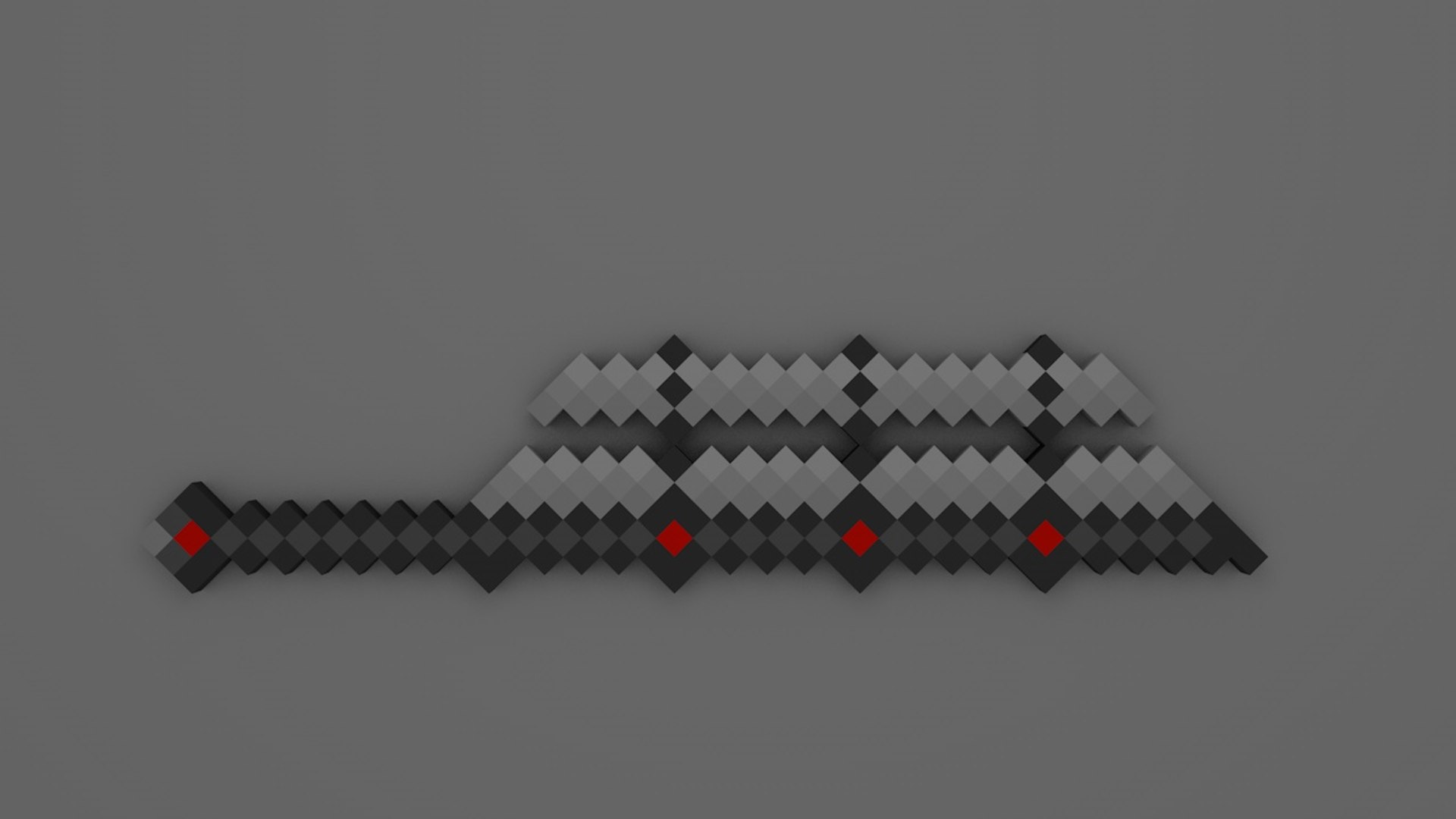 C4d Minecraft Weapon Pack