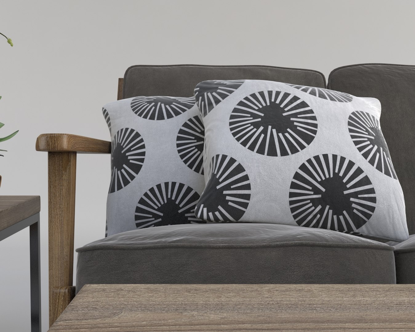 3d Brooks Chair Set 01