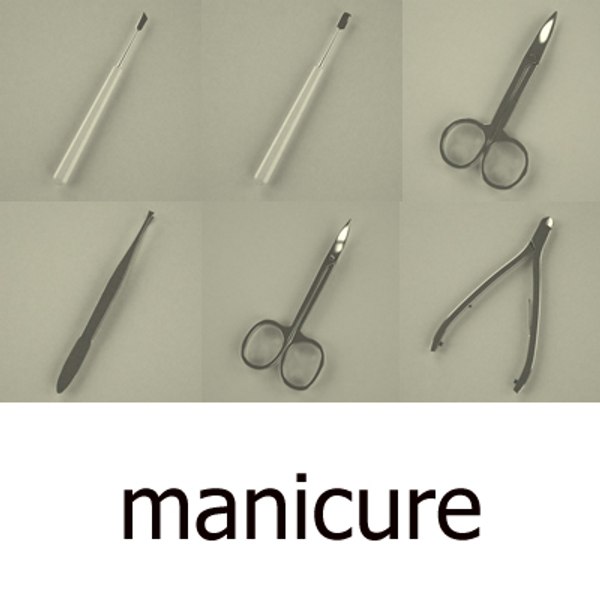 modelo 3d set de manicura6 - TurboSquid 459175