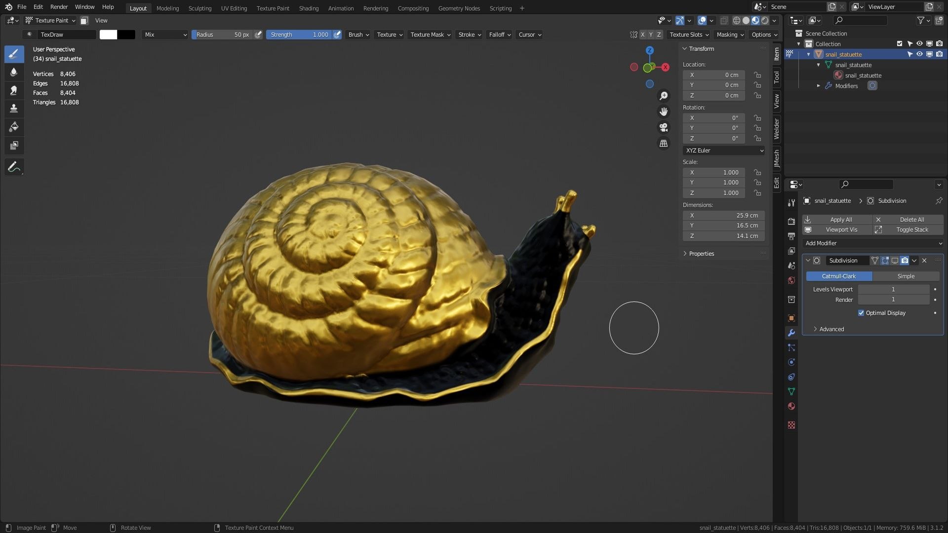 3D Snail 3D model - TurboSquid 2003838