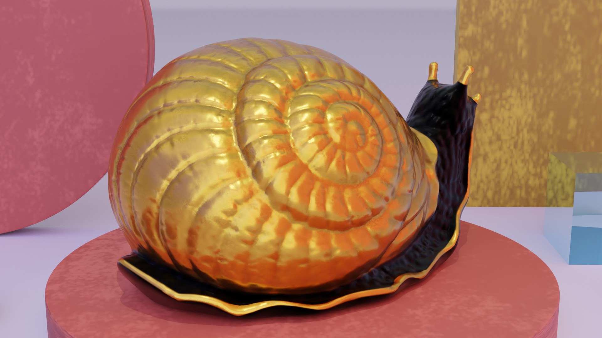3D Snail 3D Model - TurboSquid 2003838