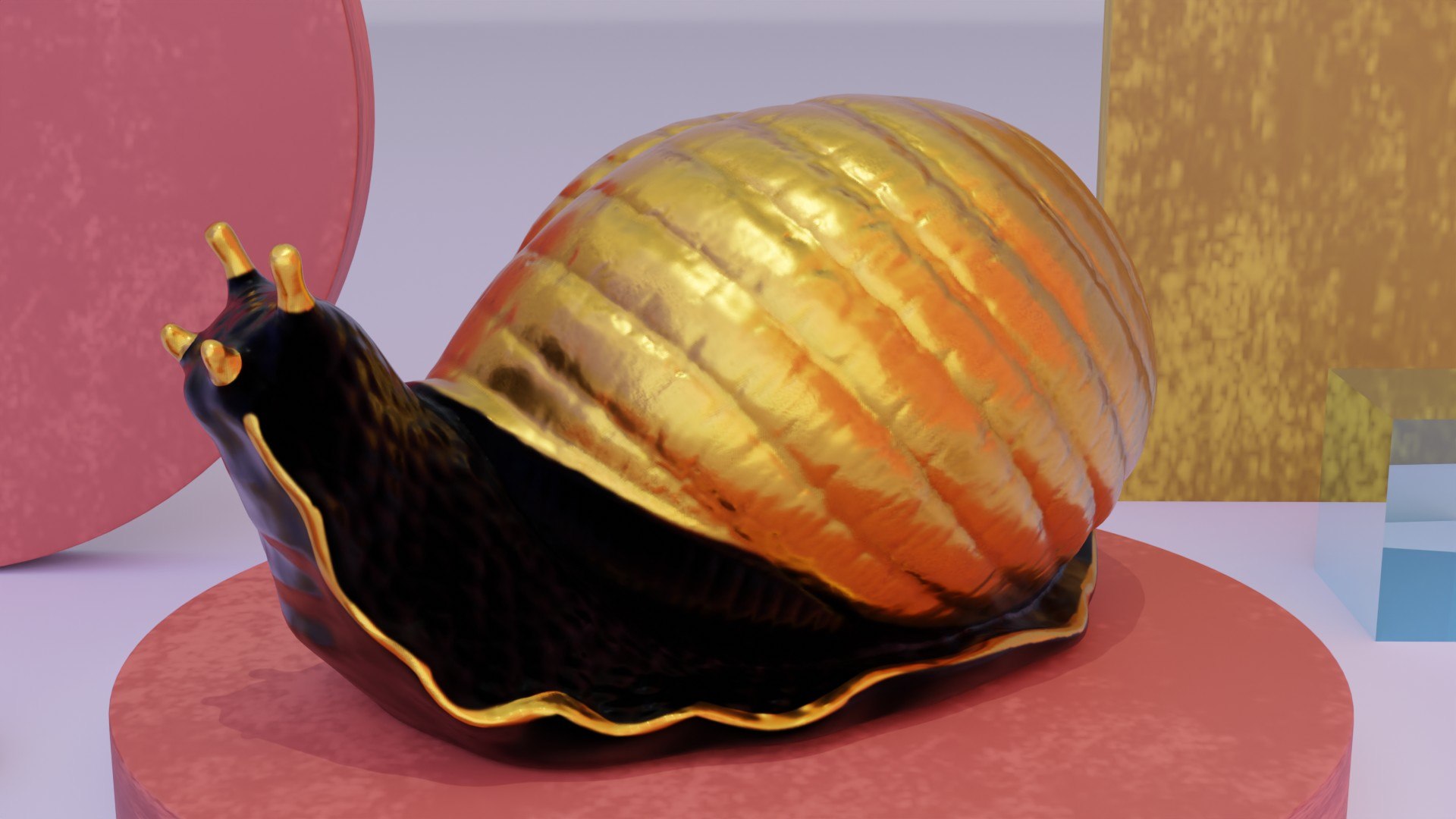 3D Snail 3D Model - TurboSquid 2003838