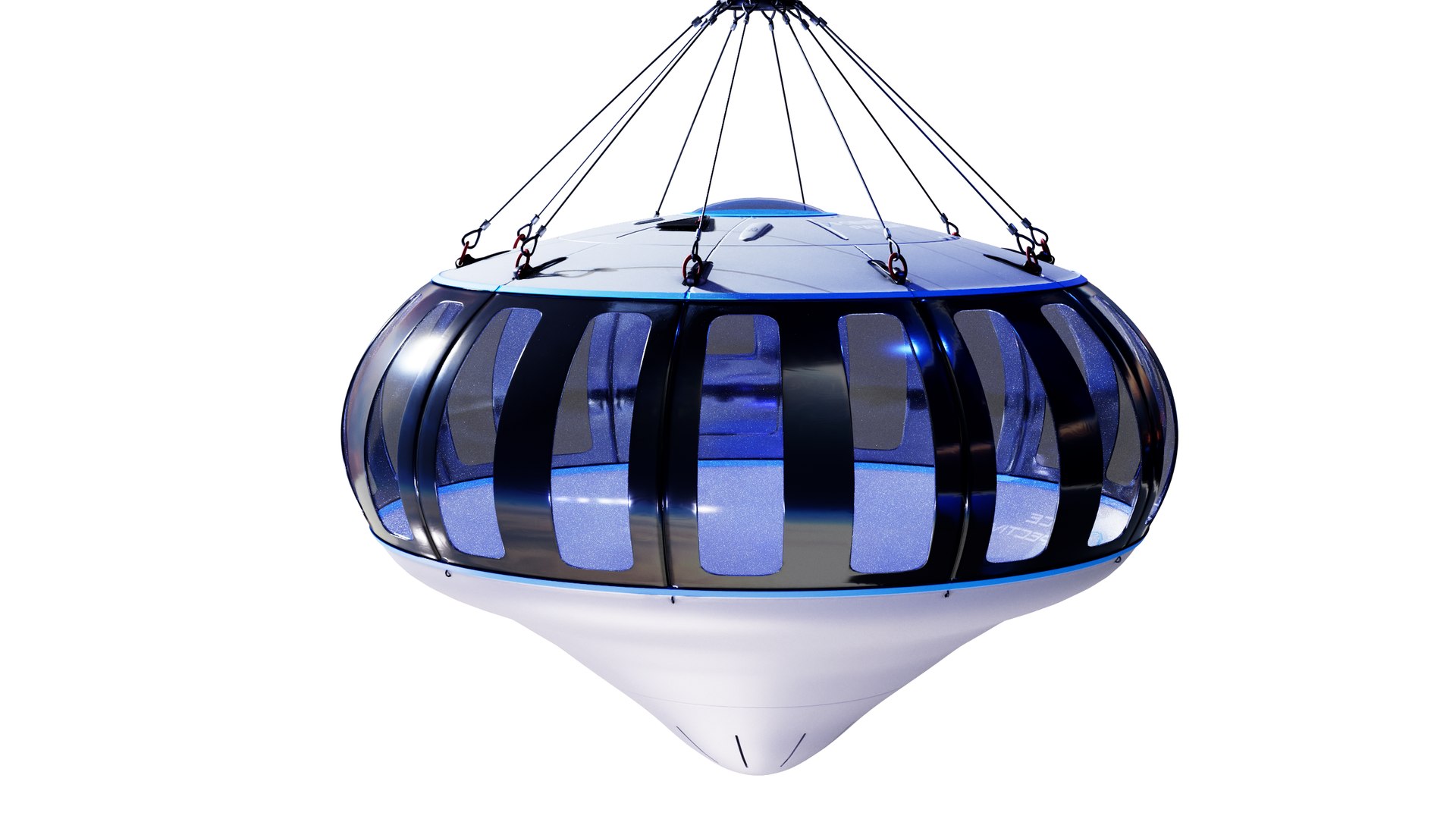 Space Perspective Neptune Spaceship 3D Model - TurboSquid 1858280