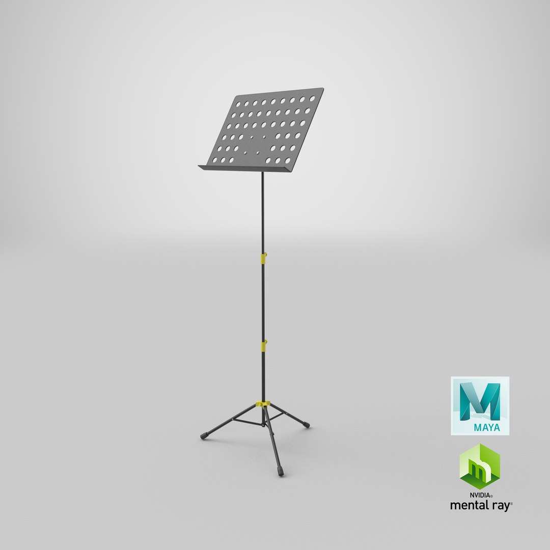 Music Stand 3D - TurboSquid 1820101