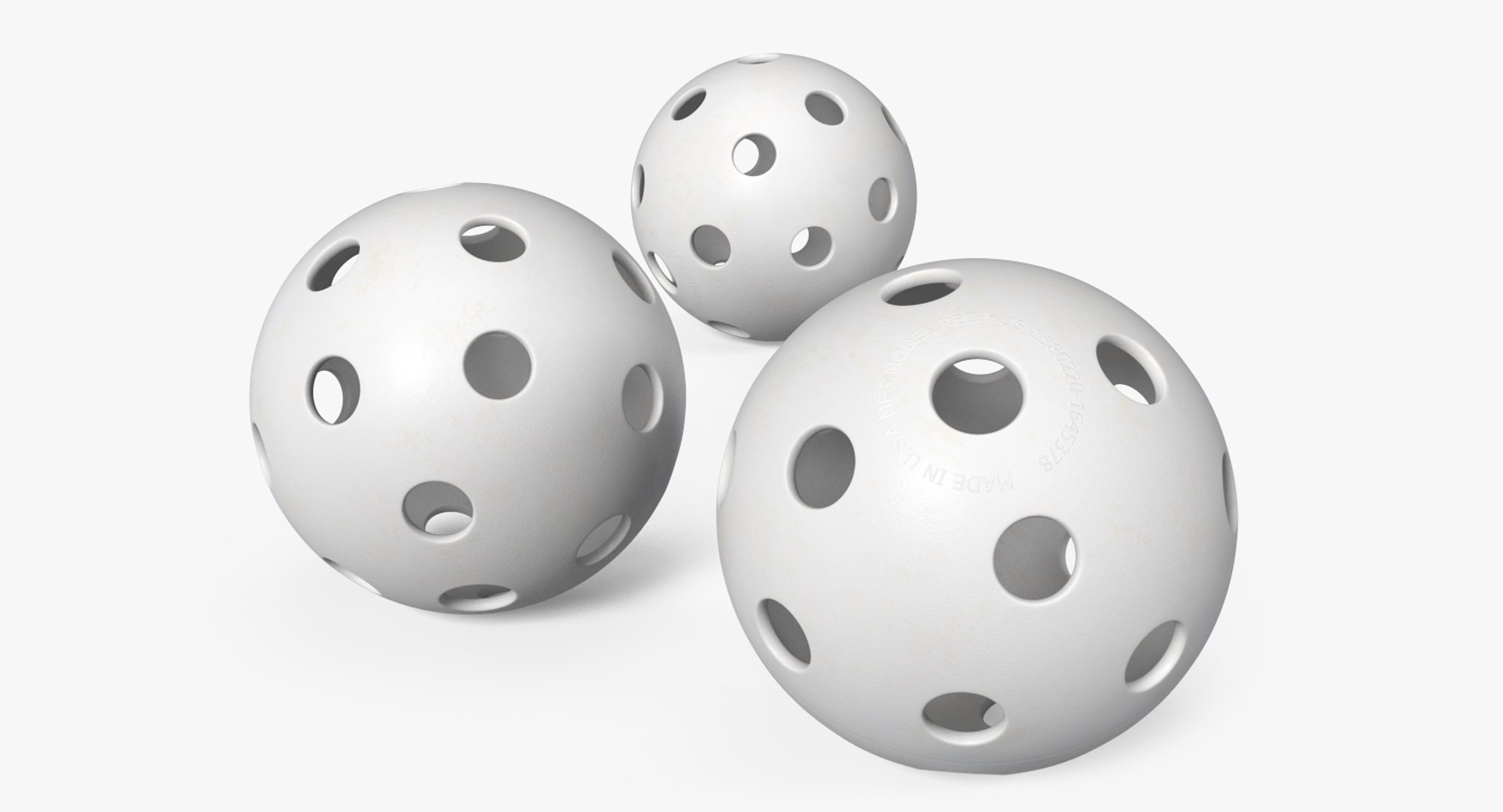 Baseball 7 ball model - TurboSquid 1291431