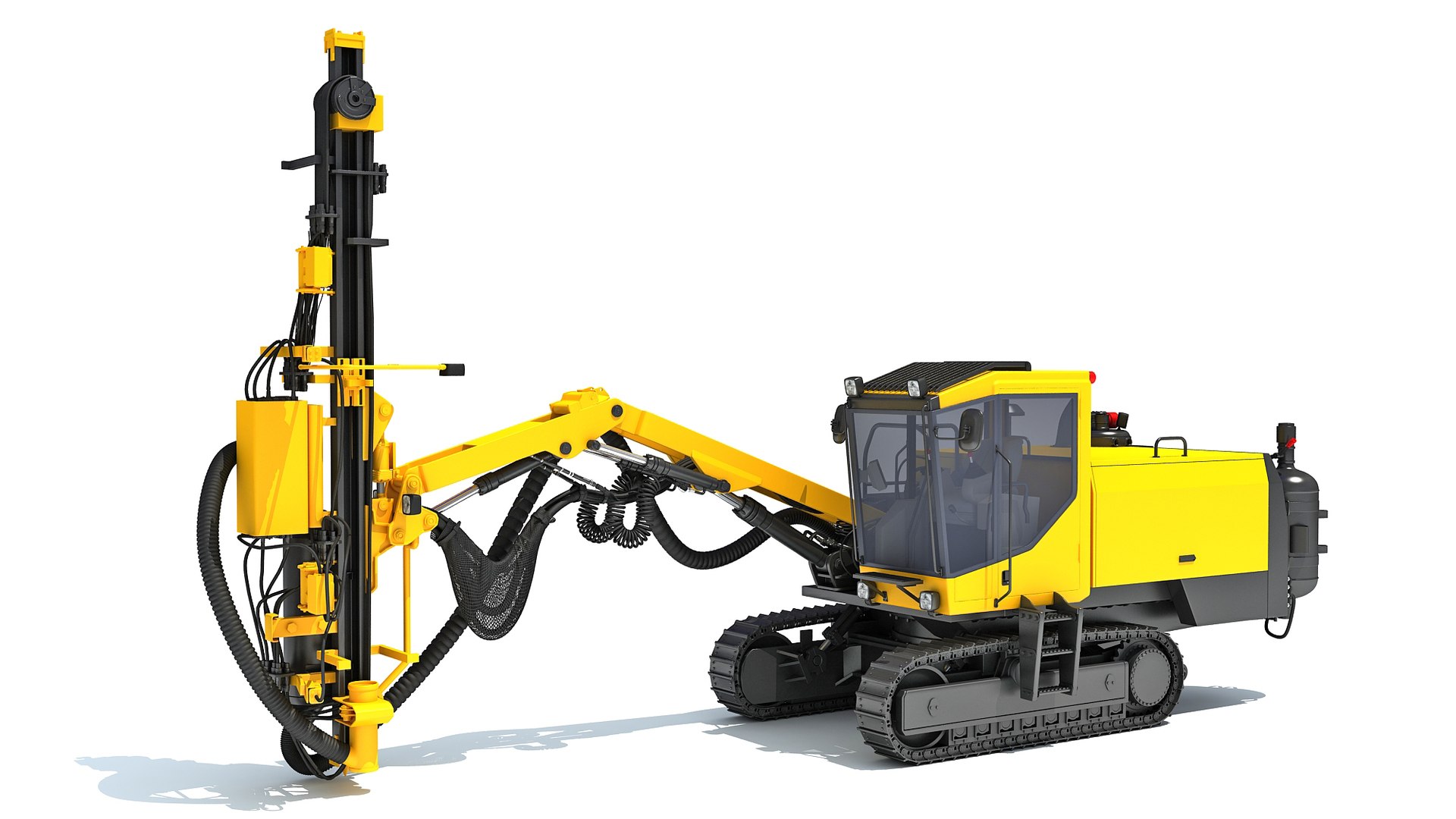 3D Mining Drill Rig Equipment Collection - TurboSquid 1872489
