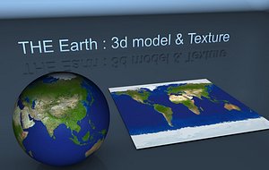 topographic united states 3d model