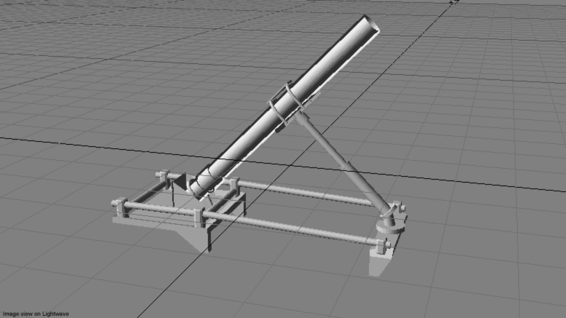 Medium Mortar 3d Model