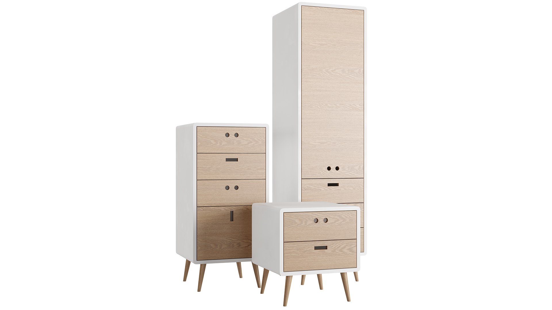 3D Nandos Mario Martins DAM Drawers Set 01 Model - TurboSquid 1836348