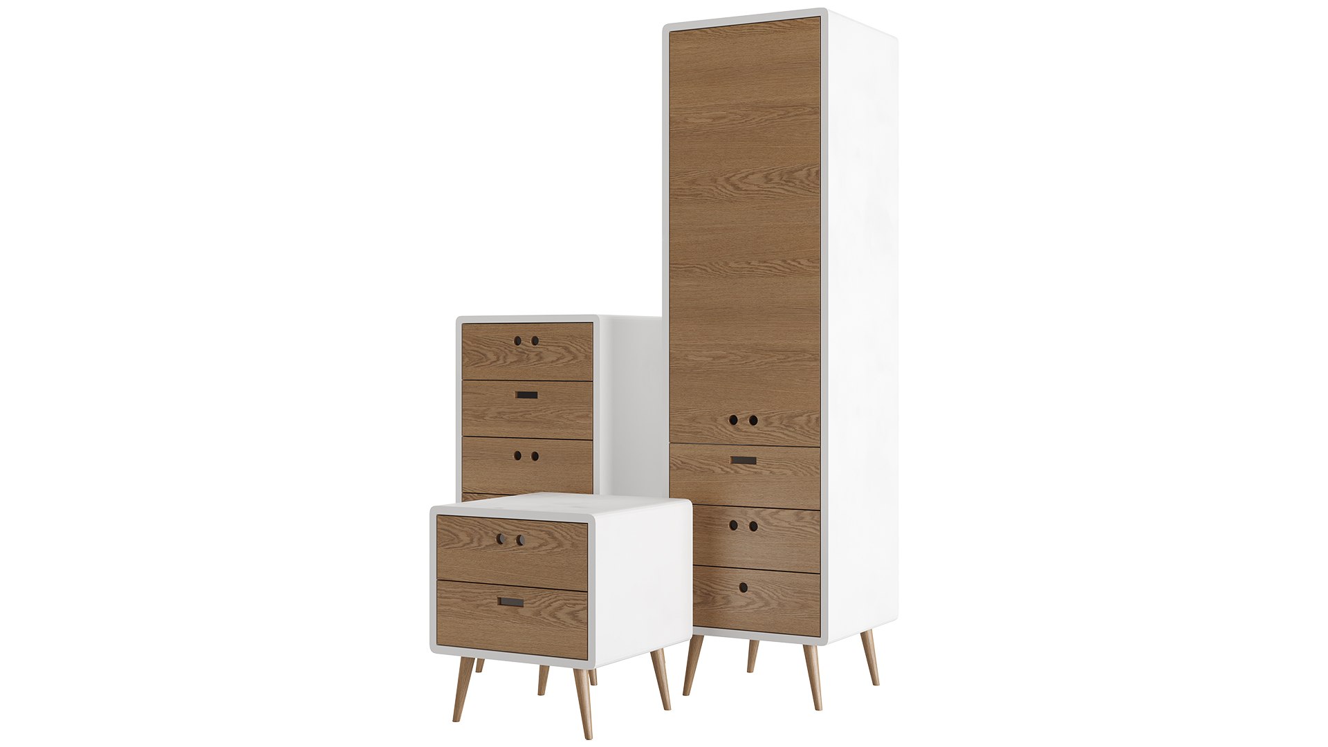 3D Nandos Mario Martins DAM Drawers Set 01 Model - TurboSquid 1836348