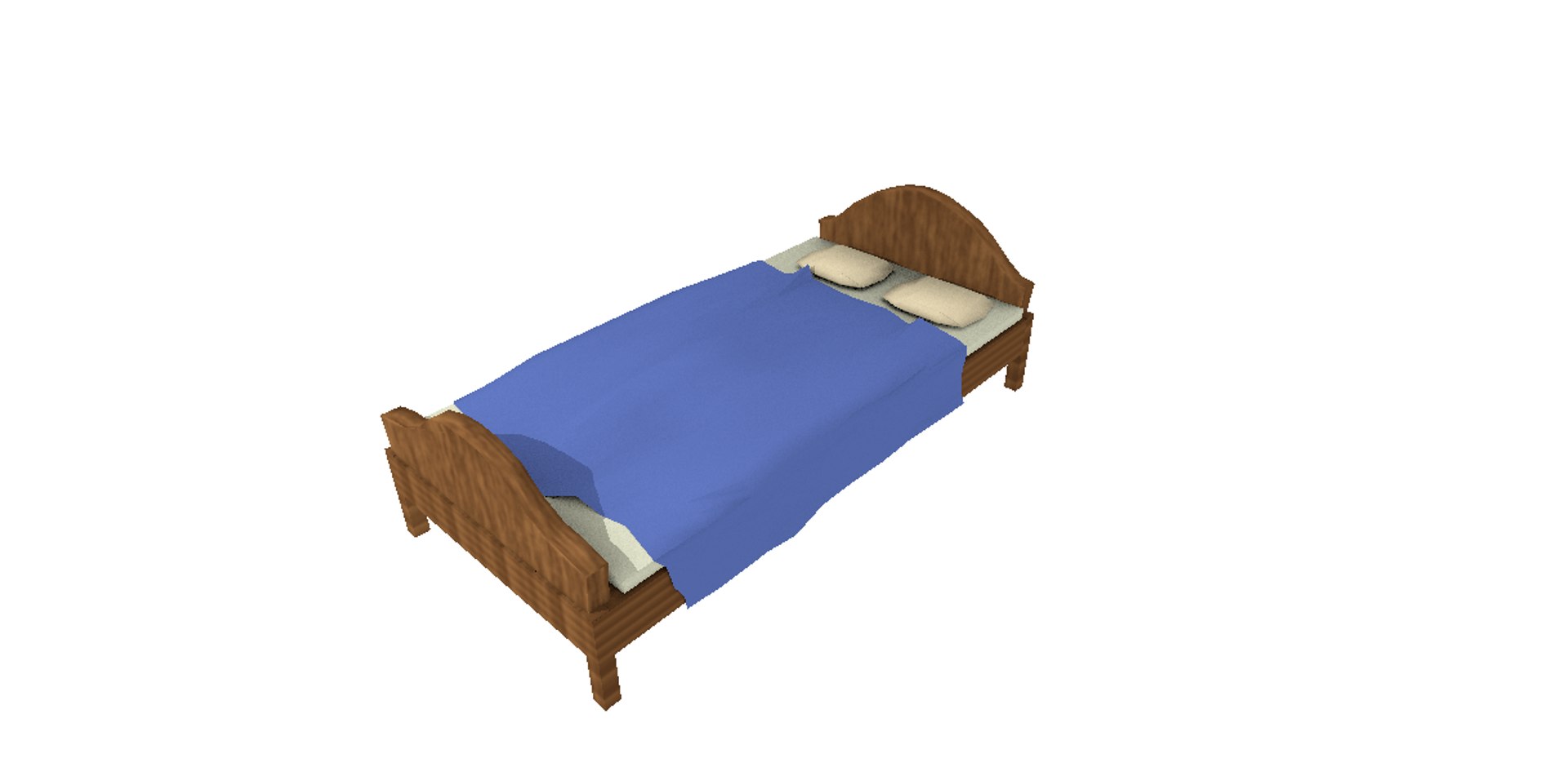 Free Obj Model Rpg Bed