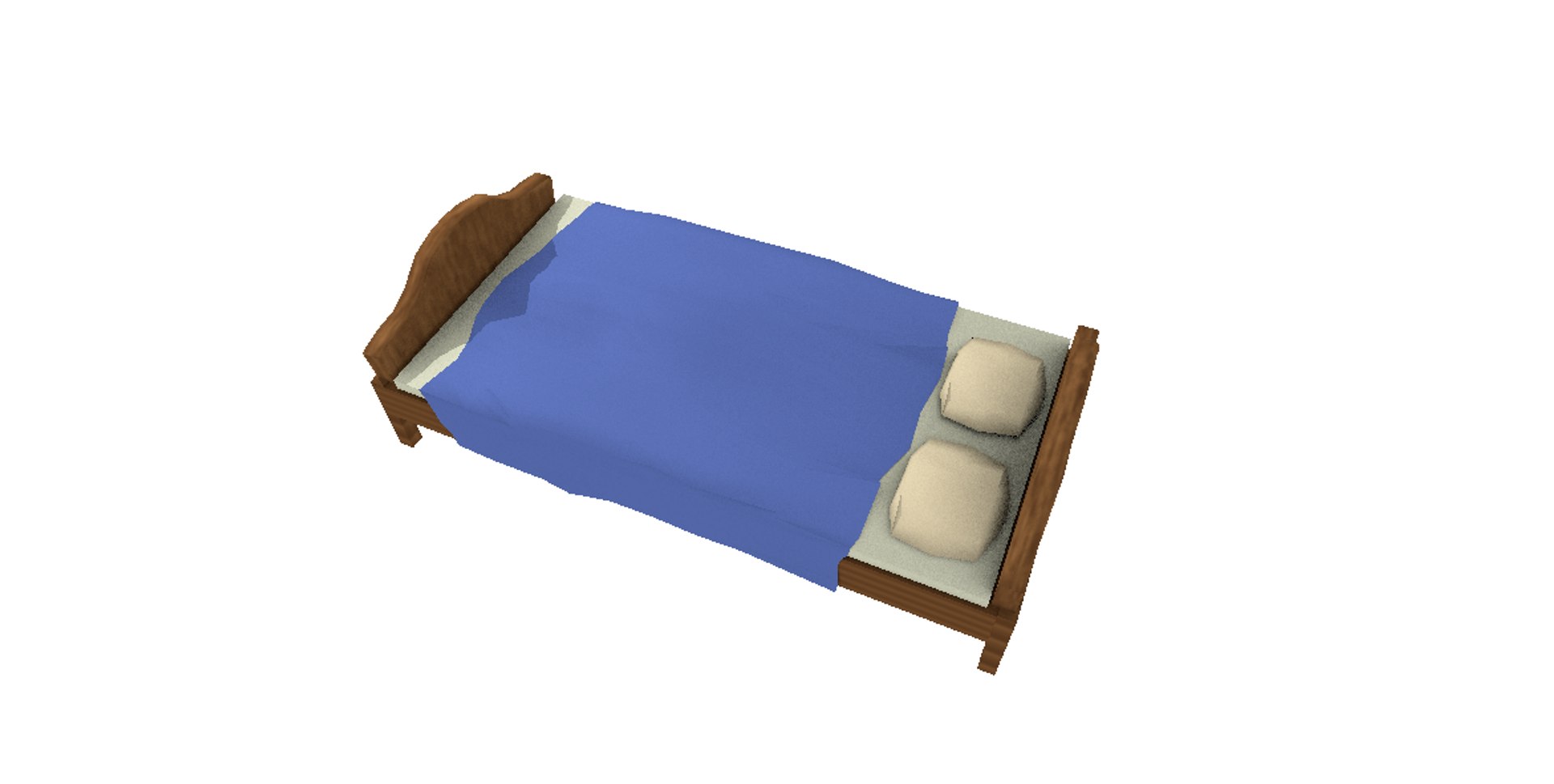 Free Obj Model Rpg Bed