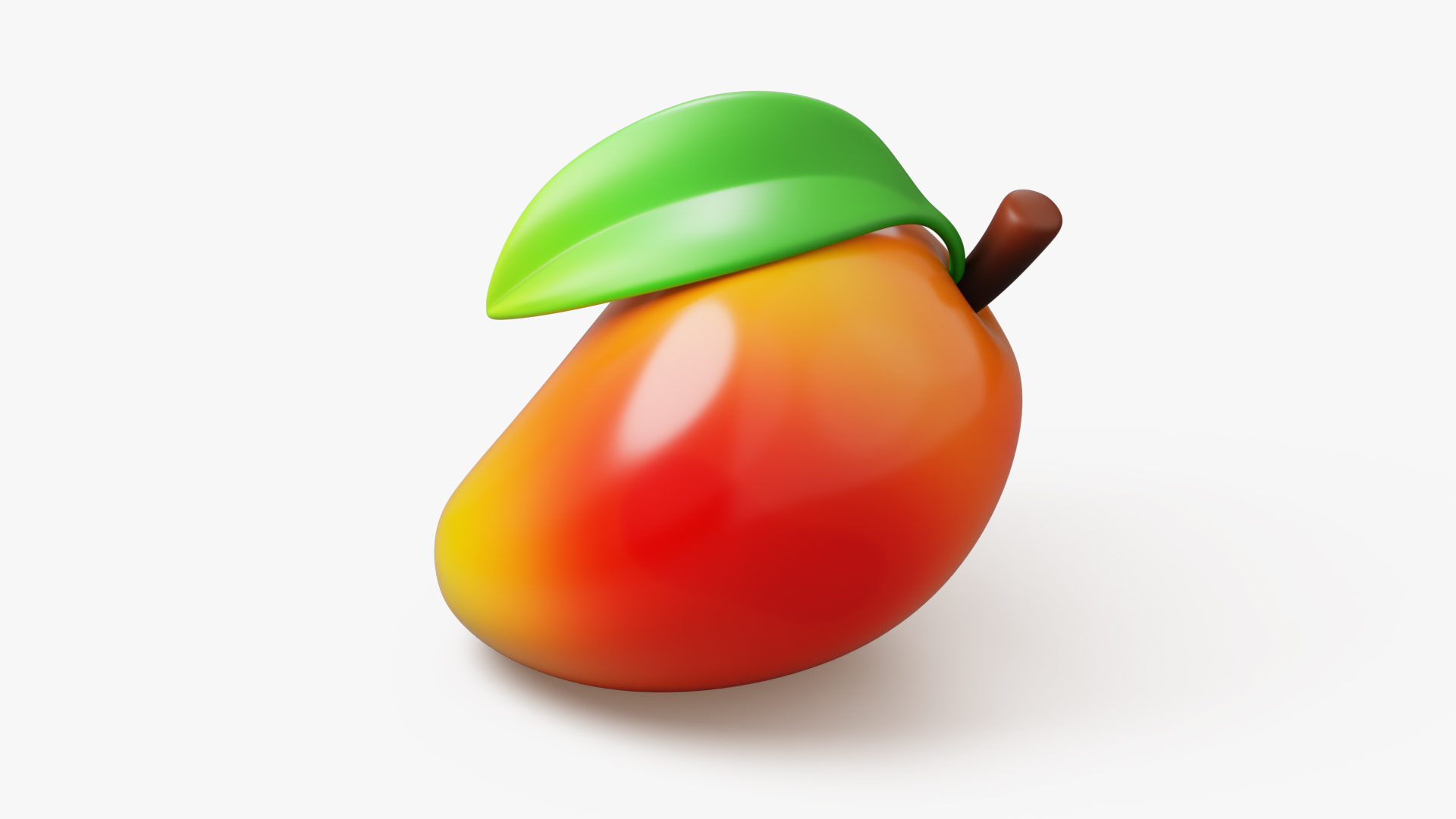 3D Mango Fruit Stylized Model - TurboSquid 2360412