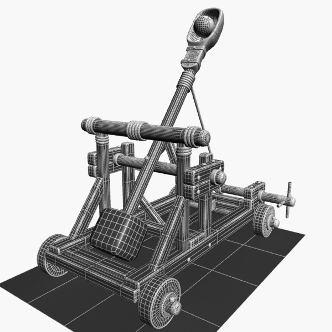 Trebuchet 3d Max