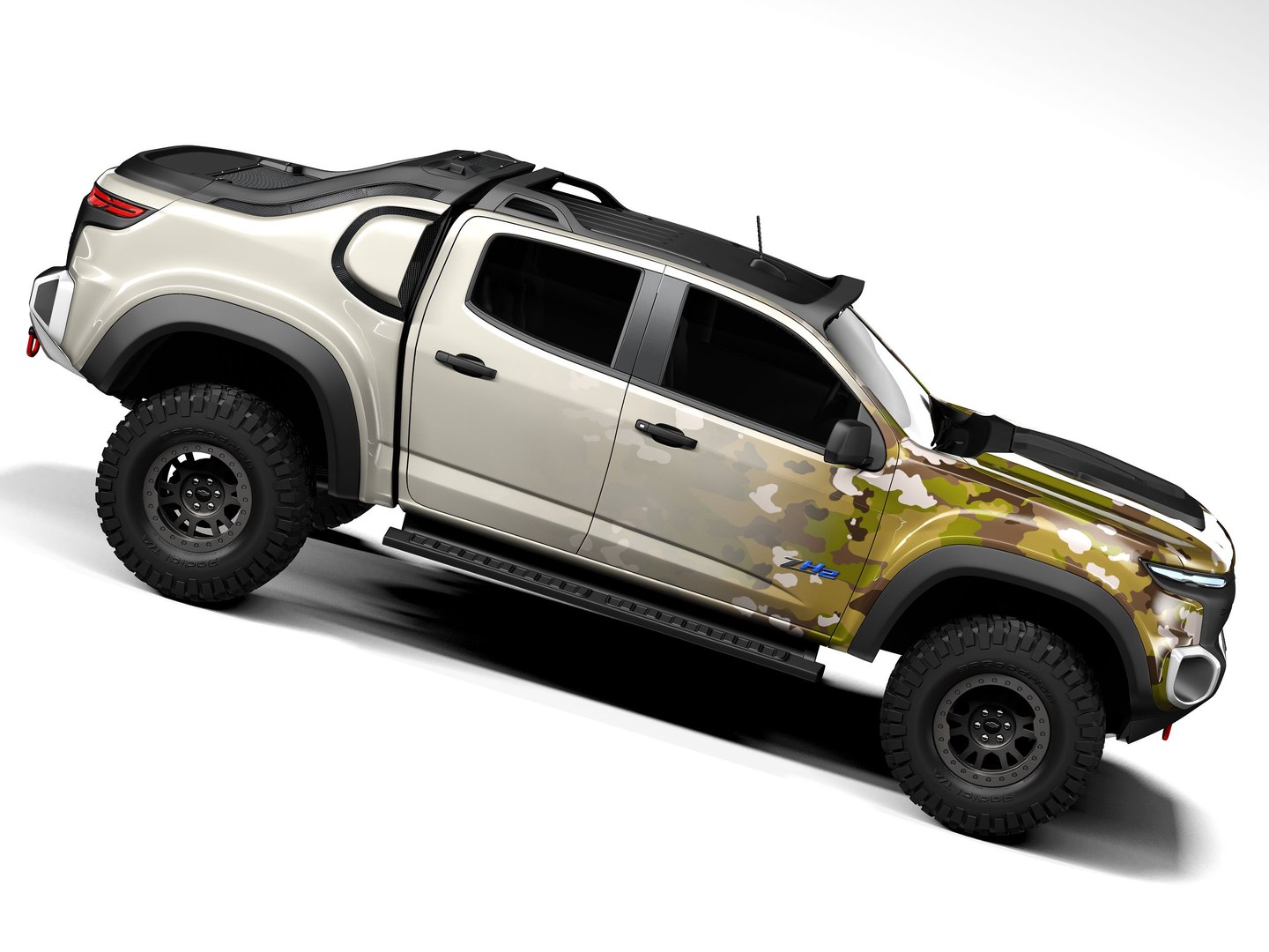 3D Chevrolet Colorado ZH2 2017 - TurboSquid 2216833