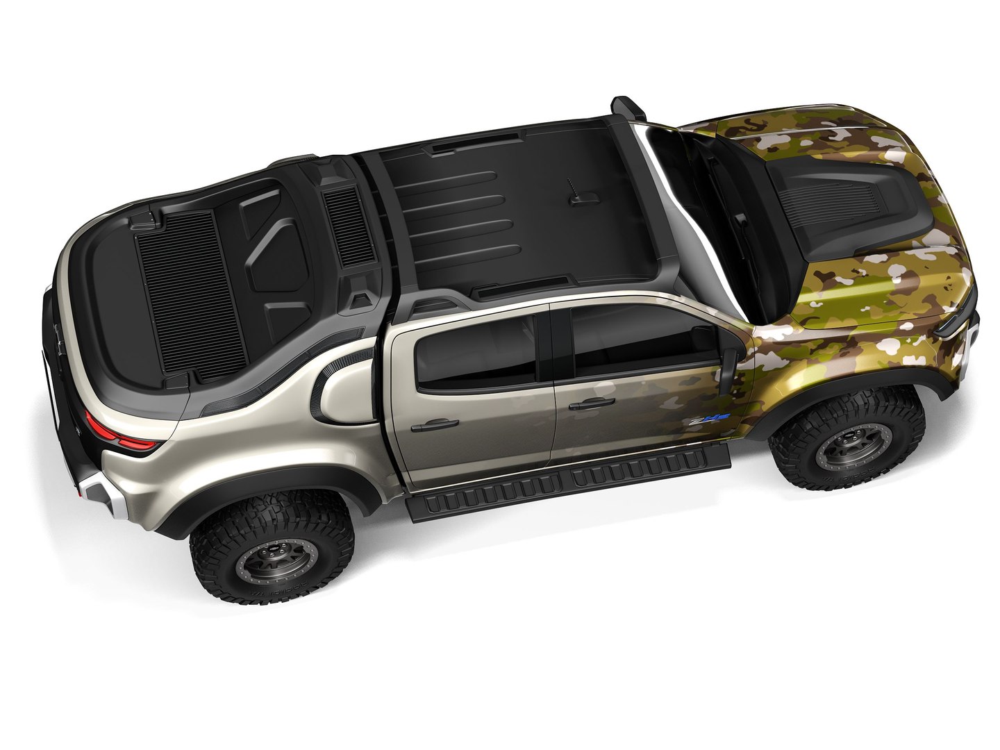 3D Chevrolet Colorado ZH2 2017 - TurboSquid 2216833