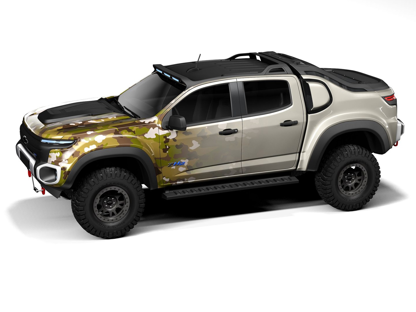 3D Chevrolet Colorado ZH2 2017 - TurboSquid 2216833