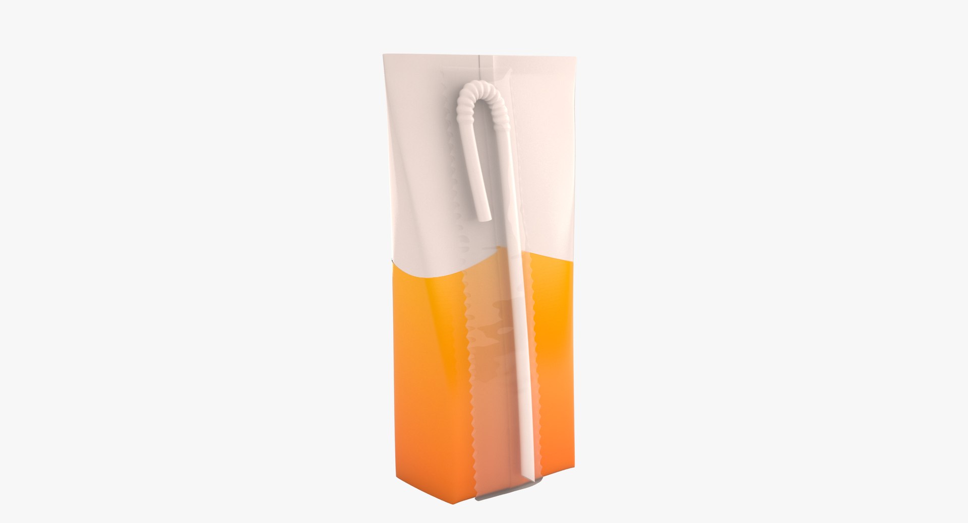 3d Model Of Juice Carton