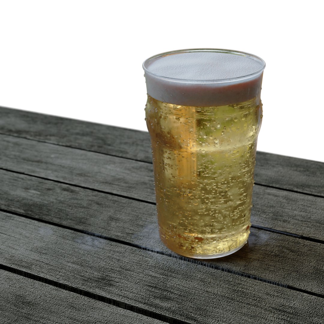 3D Model Beer Glass Animated - TurboSquid 1844321