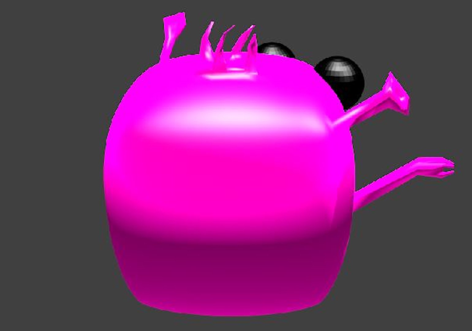 Free 3D pink alien - TurboSquid 1603255